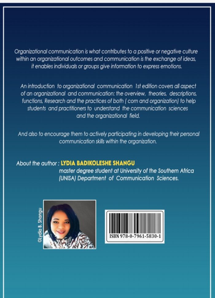 An introduction to organizational communication studies | Easy Textbooks