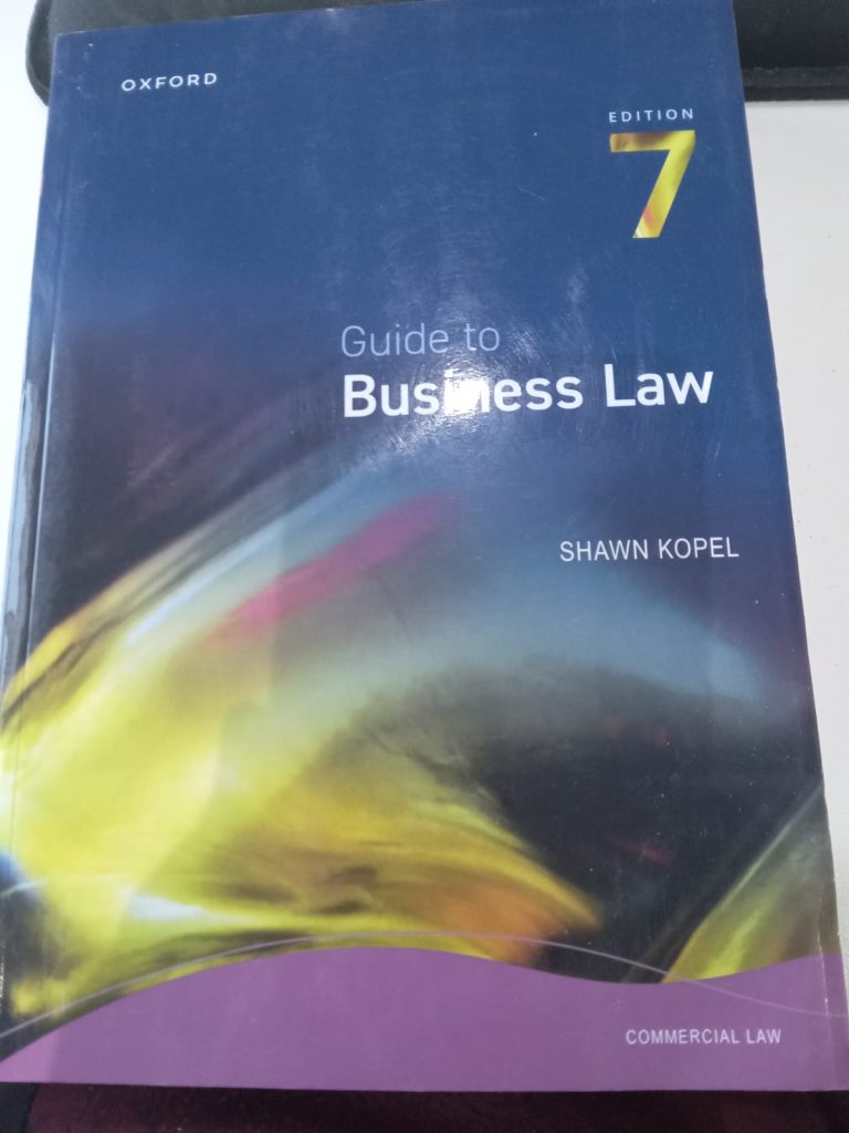 Guide to Business Law - Shawn Kopel, 7th edition | Easy Textbooks