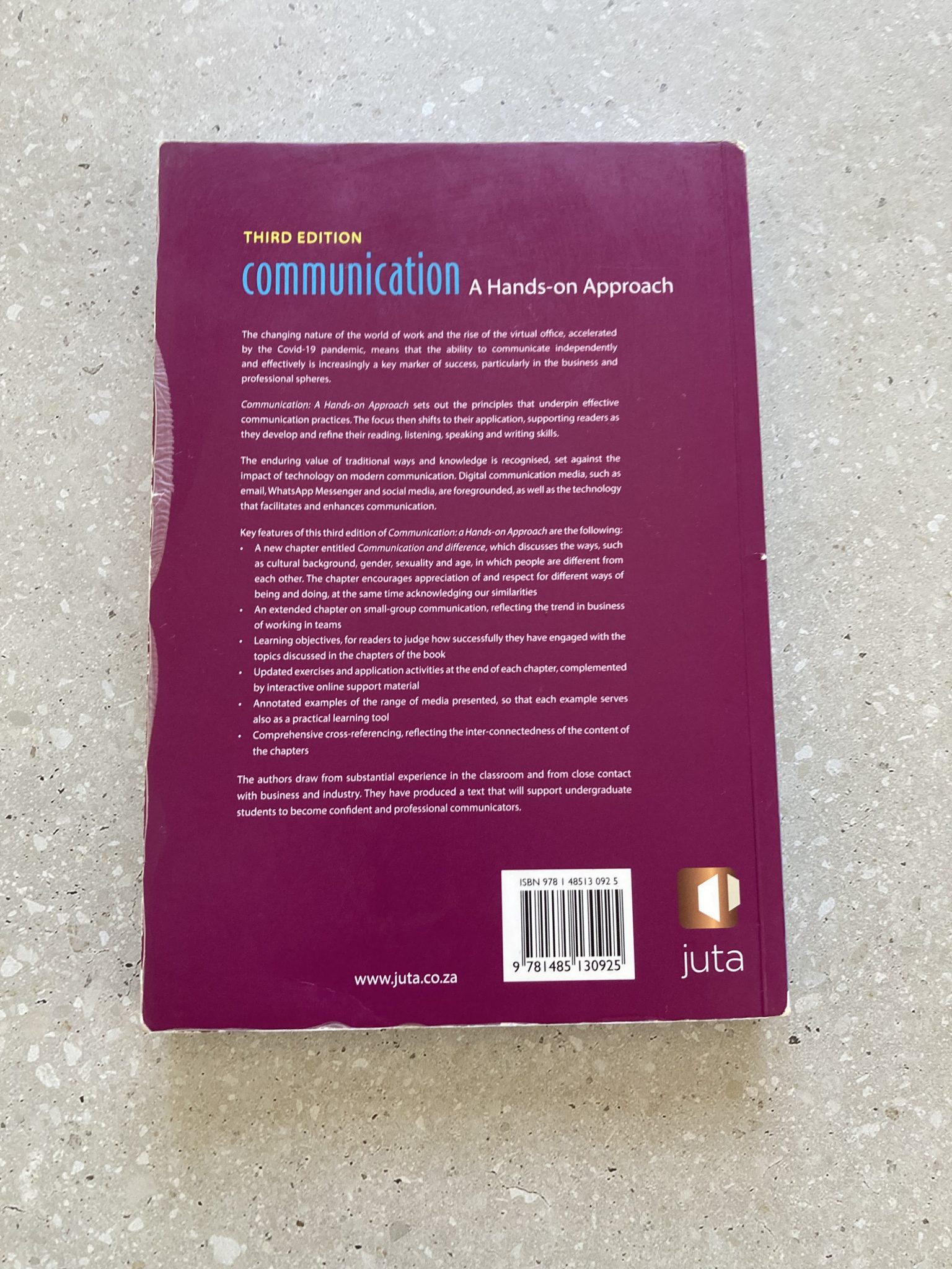 Communication A Hands-on Approach 3rd edition | Easy Textbooks