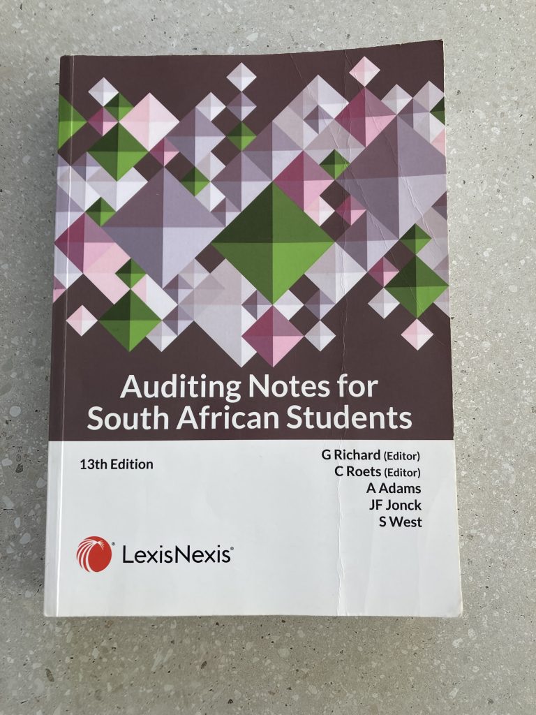Auditing Notes for South African Students 13th edition | Easy Textbooks